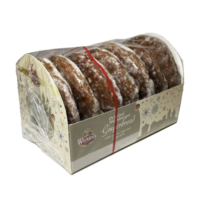 Wicklein Original Nürnberger Gingerbread, Fine Oblaten Glazed Lebkuchen ...