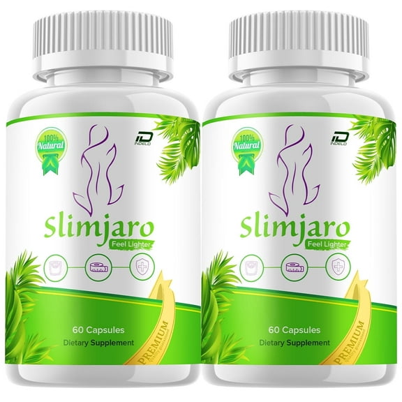 (2 Pack) SlimJaro Health Capsules, SlimJaro Advanced Wellness (120 ...