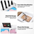 BESTYASH ABS White Keyboard Supporting Shelf for Home Use Organize ...