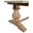 Large Rectangular Rustic Farmhouse Modern Dining Table - Walmart.com