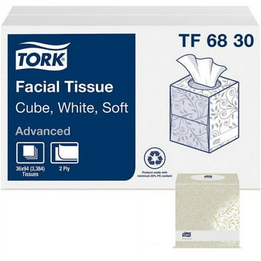 Tork Premium Facial Tissue, 2-Ply, White, 94 Sheets/Box, 36 Boxes ...