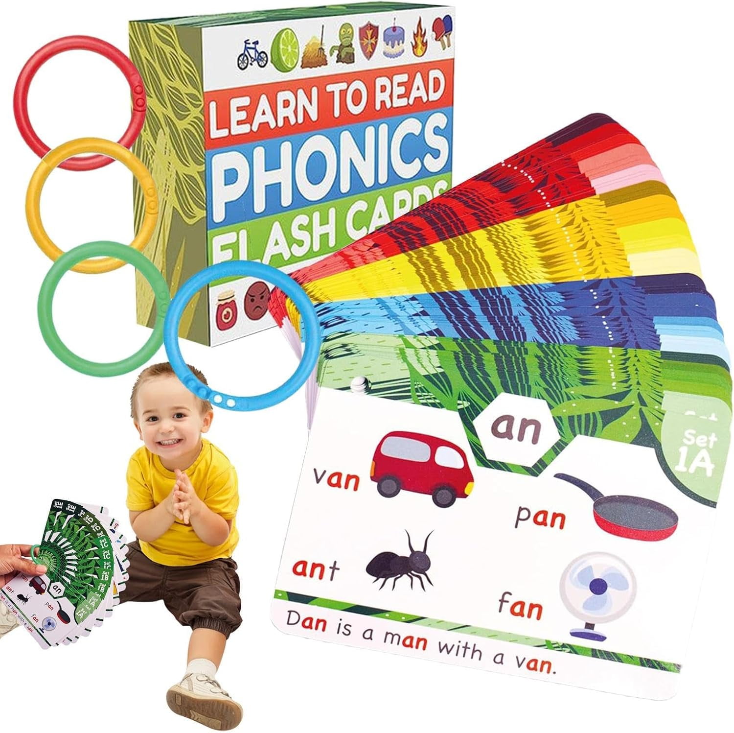 Tarjetas didácticas para niños de 4 a 8 años: tarjetas didácticas de ...