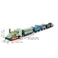 4 Sets Mini Trains Toy Pull Back Steam Trains Model Set Assorted Styles ...