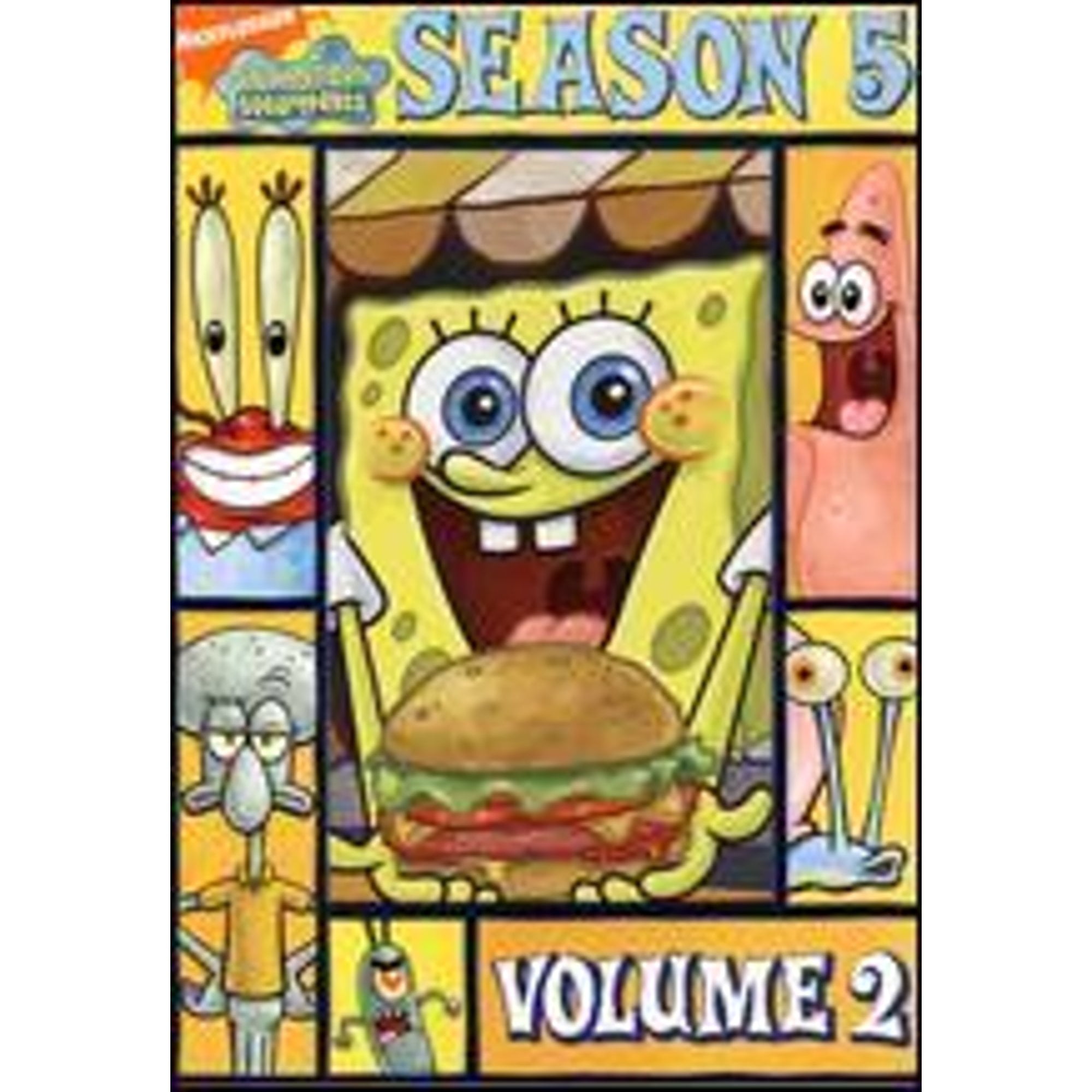 SpongeBob SquarePants: Season 5, Vol. 2 [2 Discs] (Pre-Owned DVD 0097368528147) - Walmart.com