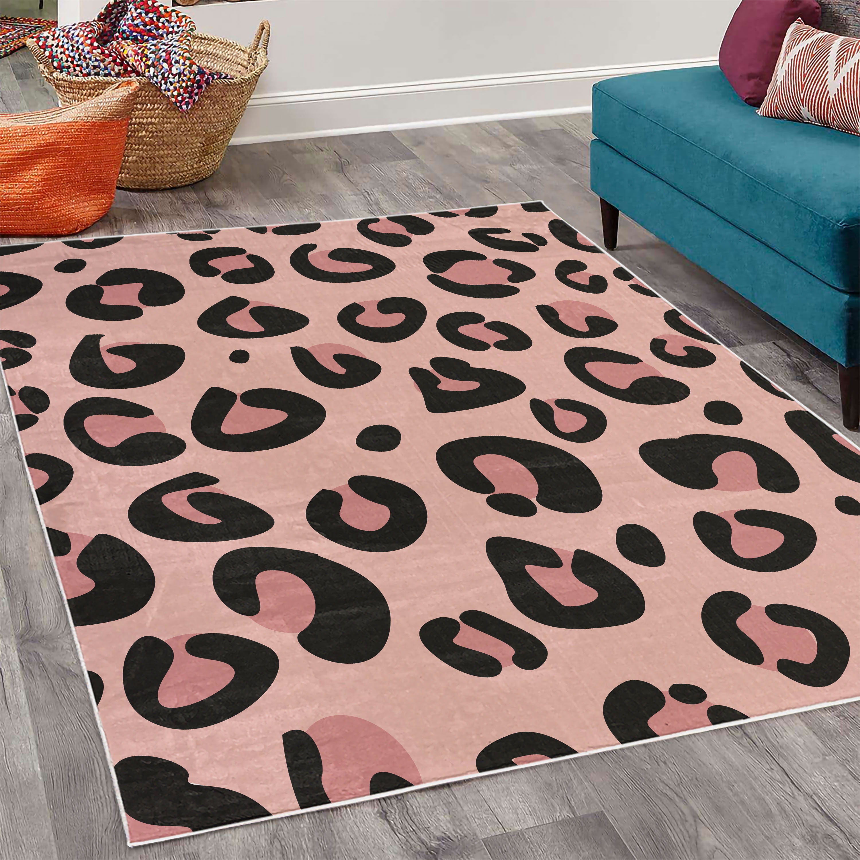 Wild Jungle Animals Rug