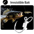 Luminously Live Shrimp Hook High Carbon Steel Fishing Hook Saltwater ...