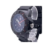 Luminox Navy Seal 45mm Carbon Black Dial Rubber Strap Men Quartz Watch ...
