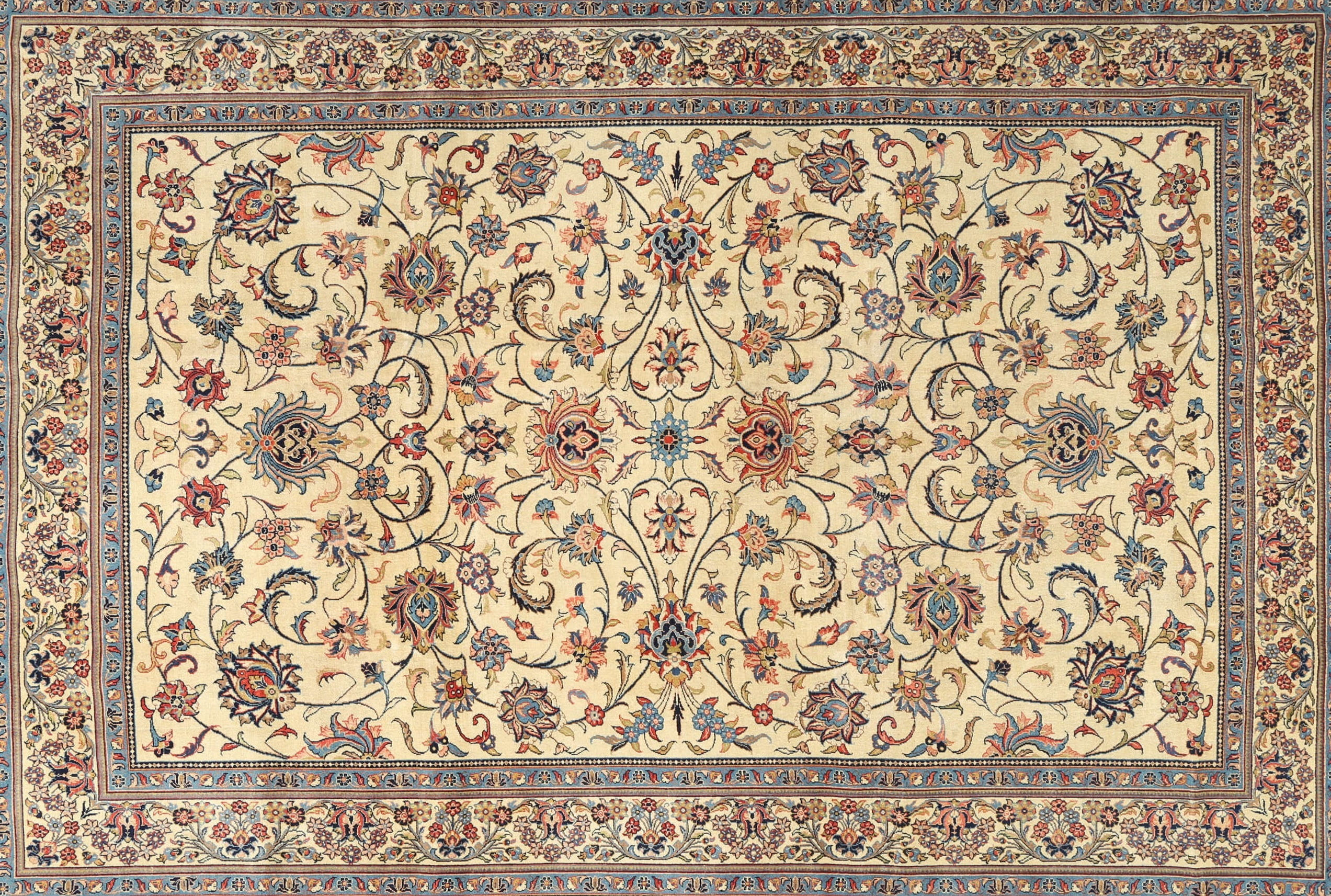 Ahgly Company Indoor Rectangle Traditional Sienna Brown Persian Area ...