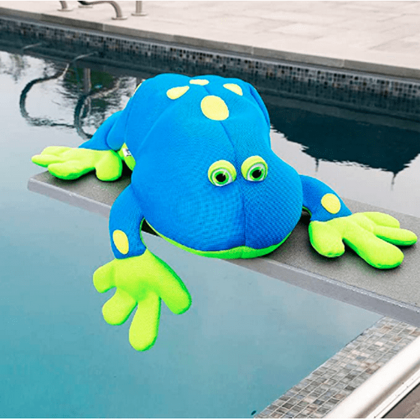 Big Joe Outdoor Kids Floating Pool Petz - Blue Frog - Walmart.com