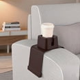 Universal Sofa Armrest Cup Holder Rack With Deeply Grooves And Side ...