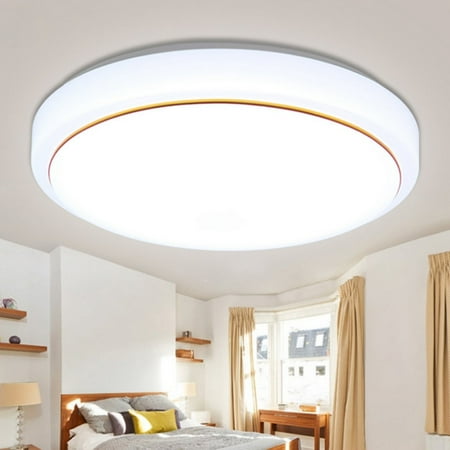 12/18/24W Modern Round LED Ceiling Light Warm White Dimming Ceiling ...