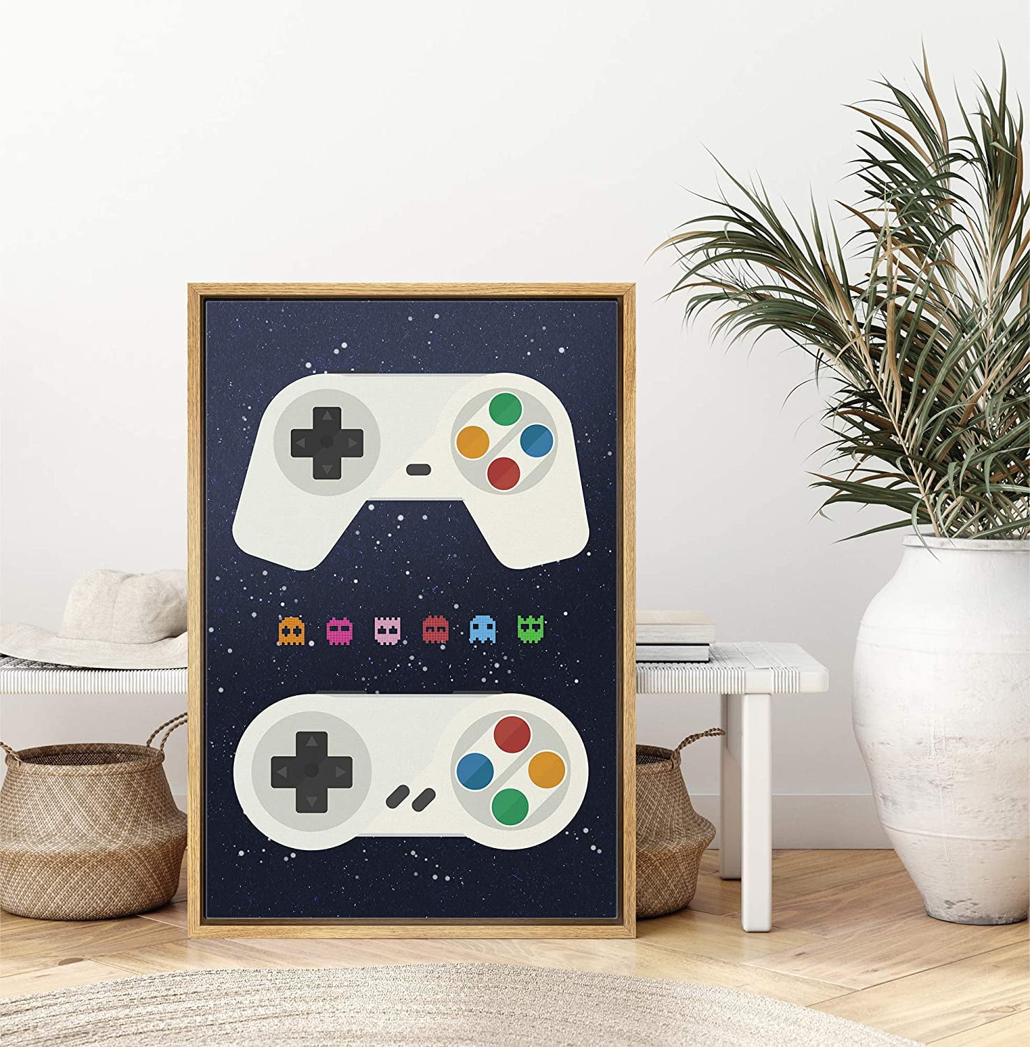 Video Game Controller Collage