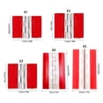 YIGSECU 12pcs Clear Plastic Mini Hinges Auto Stick Backing Easy ...
