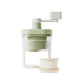 CUTICATE Ice Crusher Machine Manual Rotary Snow Cone Machine Shaved Ice ...