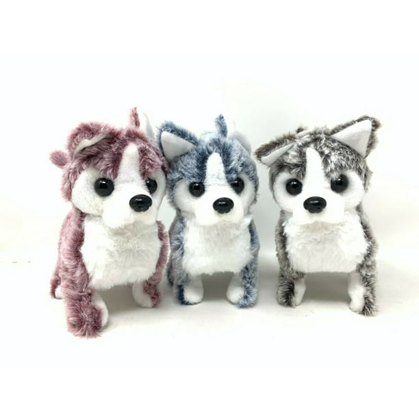 Toy Puppy – Battery Operated Walking & Tail Wagging Plush Dog - Colors ...