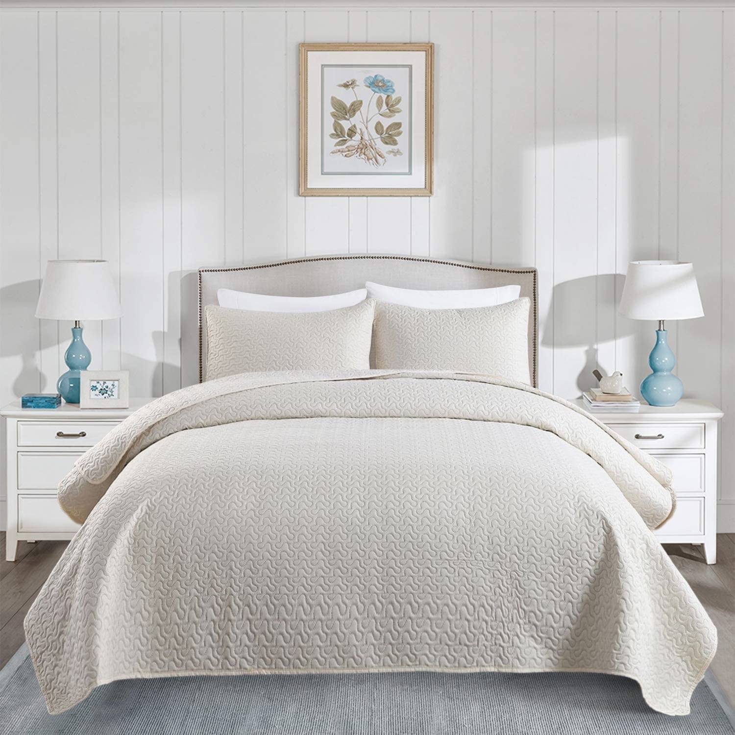 Click here for Jml 3 Piece Quilt Set King Size - Soft Microfiber... prices