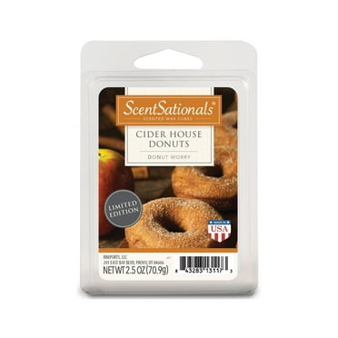 Apple Pumpkin Donuts Scented Wax Melts, ScentSationals, 2.5 oz (1-Pack ...