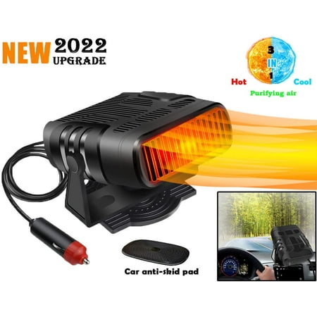 Portable Car Heater-3 in 1 mode&Multifunctional-Car Windshield Defrost ...