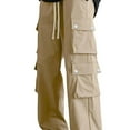 BLCHUNen Cargo Pants with Multi Pockets for Men Drawstring Elastic ...