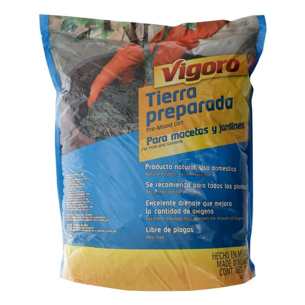 Tierra Preparada Vigoro 10 Kg Para Macetas multicolor | Bodega Aurrera ...