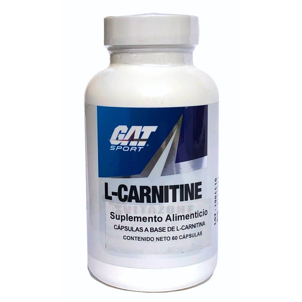 Carnitina 60 cápsulas 500 mg GAT Gat GATCARNITINA | Walmart en línea