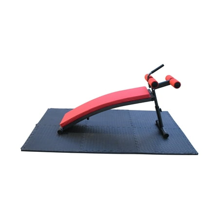 X Factor Adjustable Weight Bench Utility Sit Up Workout Bench Reverse ...