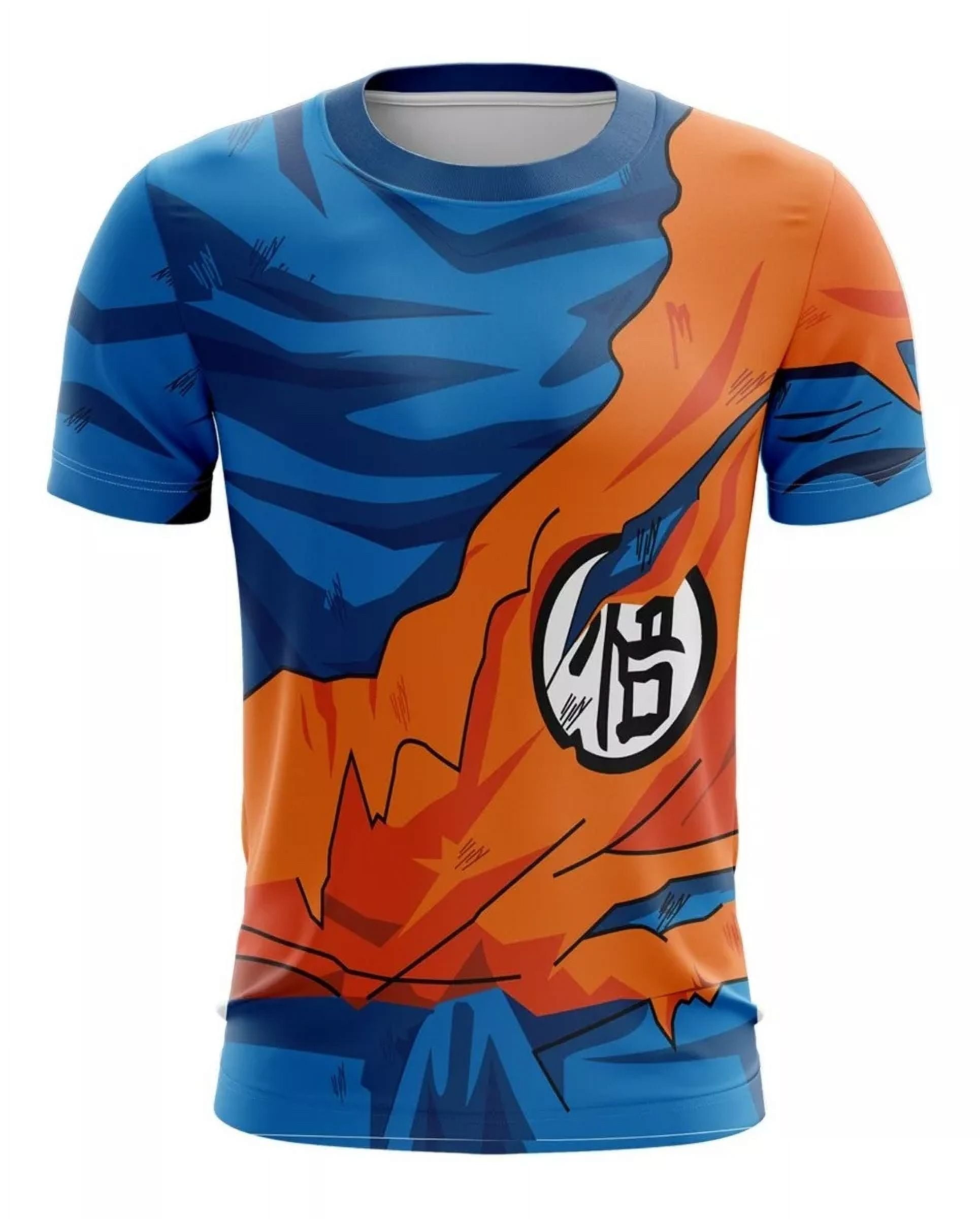 Playera Sublimada Goku Traje Roto | Bodega Aurrera en línea