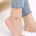 Bee Anklets Jewelry Gifts for Women Sterling Silver Bee Ankle Bracelets ...