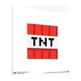 Gallery Pops Minecraft: Iconic Pixels - Blocks - TNT Wall Art, Unframed ...