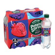 Poland Spring Sparkling Water, Raspberry Lime, 16.9 oz. Bottles (24 Count) - Walmart.com
