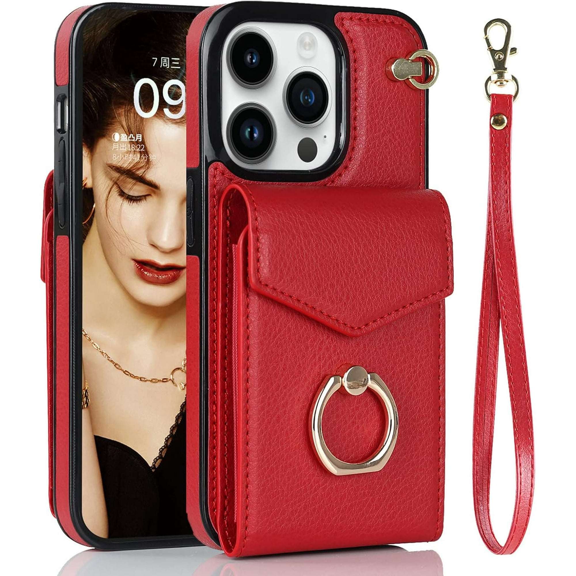 Click here for Mykomi Wallet Phone Case For Apple Iphone 13 Leath... prices