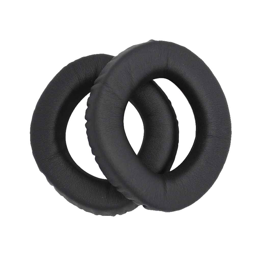 Round Ear Pads Sponge Earshield Cushions Leather Headphone Cover ...