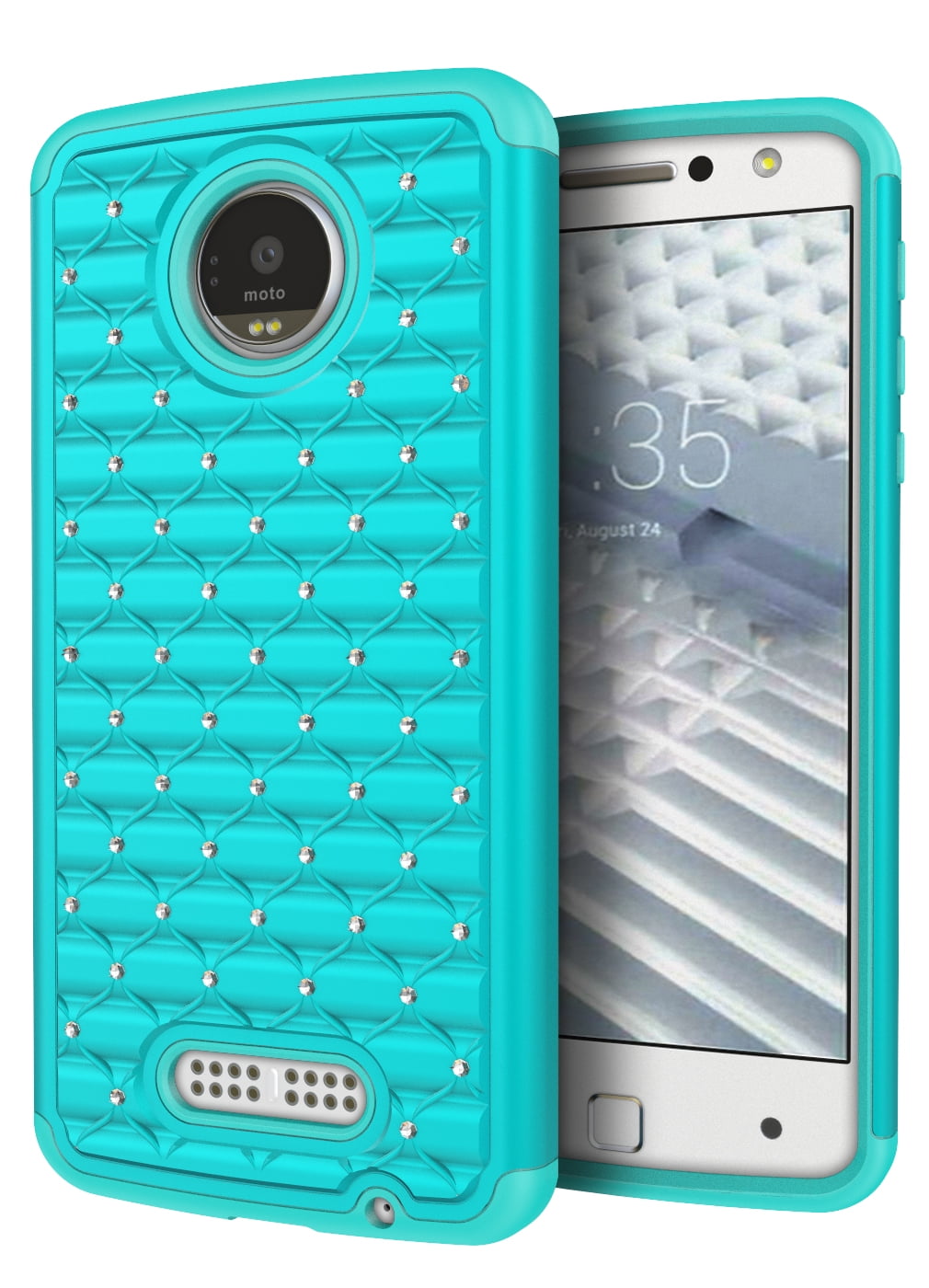 Moto Z Force Droid Case, Cimo [Shockproof] Heavy Duty Shock Absorbing ...