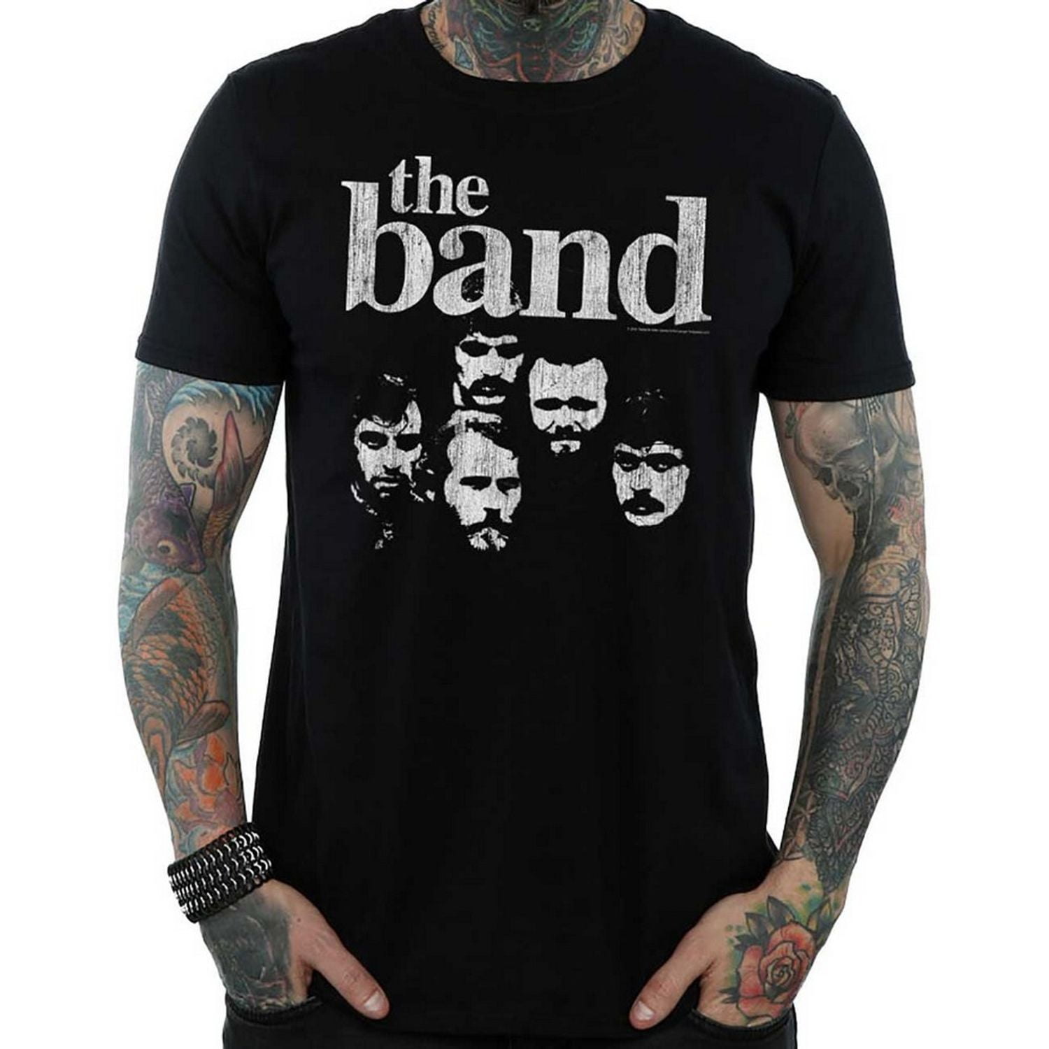 Click here for The Band Adult Heads Cotton T-Shirt Xxl prices