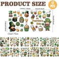 1set 12 Sheets 12 Style PVC Stickers Heat Transfer Film for Window ...