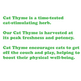 Meowijuana Thyme Sprigs Cat Toy, Small - Walmart.com