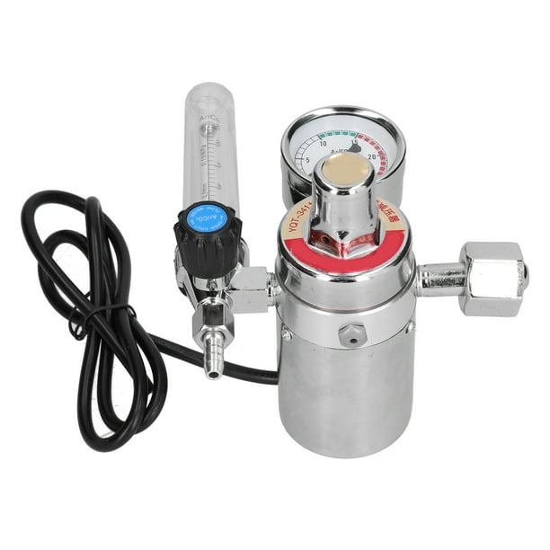 CO2 Regulator, Clear Scale 15M³/H Sealing Pressure Regulator G5/8in For ...