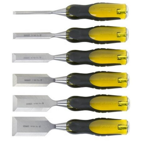 Stanley Hand Tools 6 Pc FatMax Short Blade Chisel Set 16-971 | Walmart ...