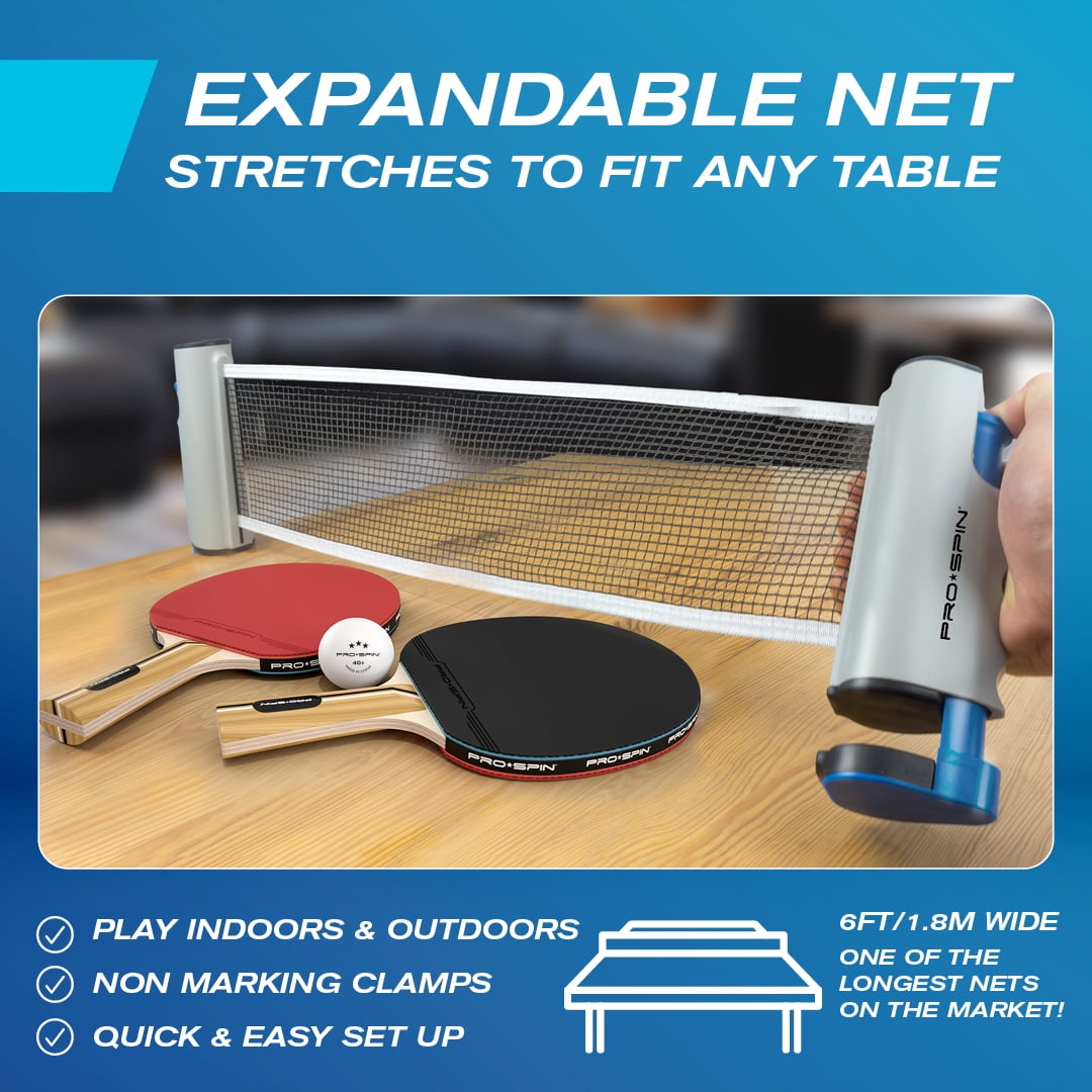 PRO-SPIN All-in-One Portable Ping Pong Set with Nepal | Ubuy