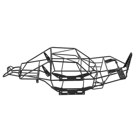 Peahefy RC Roll Cage,Black Metal Roll Cage Chassis Frame for Axial RR10 ...