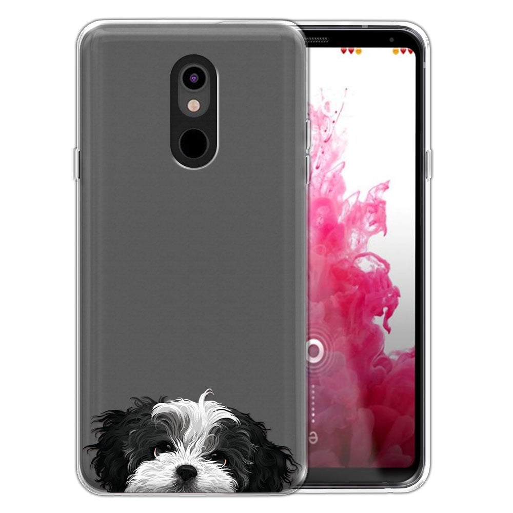 FINCIBO Soft TPU Clear Case Slim Cover for LG Stylo 5 Q720 6.2" 2019 ...
