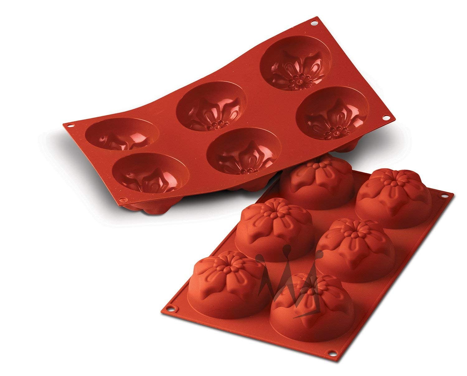 Silikomart Professional SF075 Silicone Mold, Narcissus 3.89 Ounce, 2.99 ...