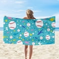 BAOPAI Printed Beach Towel - Quick-Dry Super Absorbent Lightweight ...