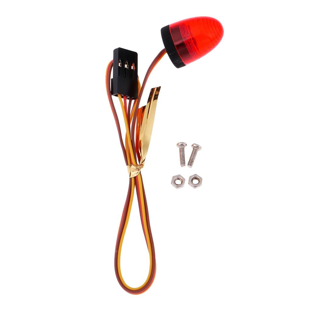 1/18 RC Vehicle Model LED Flash Light Lighting Red for Axial SCX10 ...