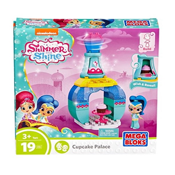 Set De Construcción Mega Bloks Shimmer And Shine Genie Palace Walmart