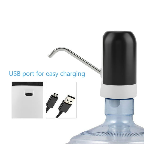 Portable Water Dispenser,Portable LED Light Bottled Water Pump ...