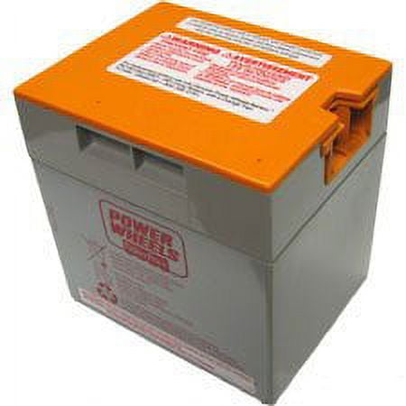 Power Wheels 12v Battery Orange Top Grey Body Orange