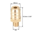 Brass Fitting Connector Metric M5x0.8 Male to Barb Hose ID 8mm 2 pcs ...