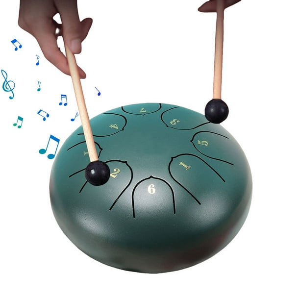 Tambor Etéreo 6 Pulgadas Y 8 Tonos Tambor Color Tambor Lengua Acero ...