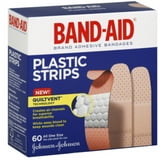 BAND-AID Plastic Strips All One Size 60 Each - Walmart.com